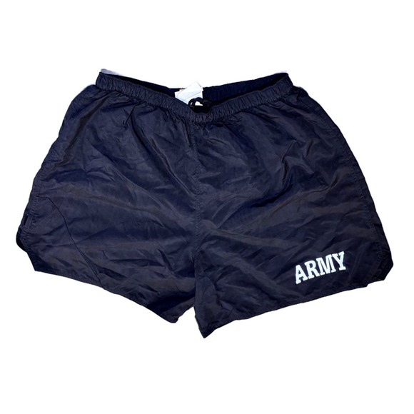 U.S. Army | Shorts | Mens Army Pt Training Running Shorts Black ...